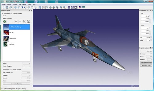 GLC_Player: Lightweight 3D model viewer and manager
